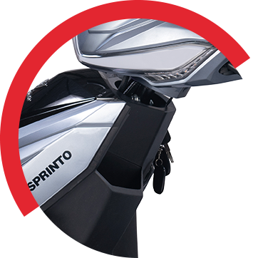 Roamy - Low Speed Scooter Electric Scooter in India | e-Sprinto